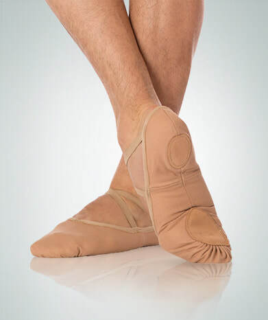 ballet split sole shoes